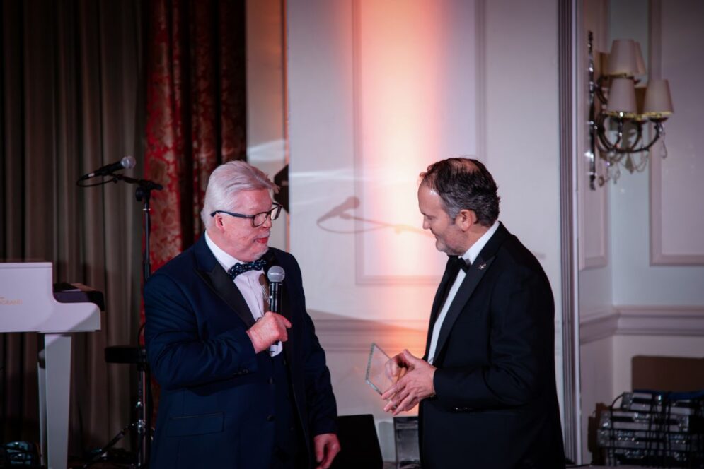 Morelli Group - Mark Moring, DEBRA Ambassador, receives award for ...